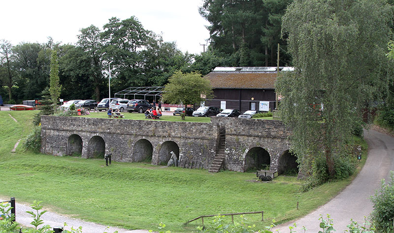 Goytre Wharf limekilns